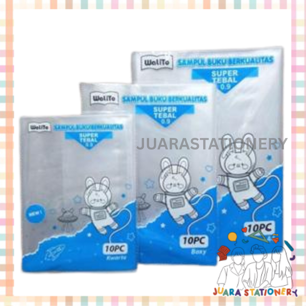 Jual Sampul Buku Walito (10 pcs) / Sampul Buku Tulis Sampul Buku ...