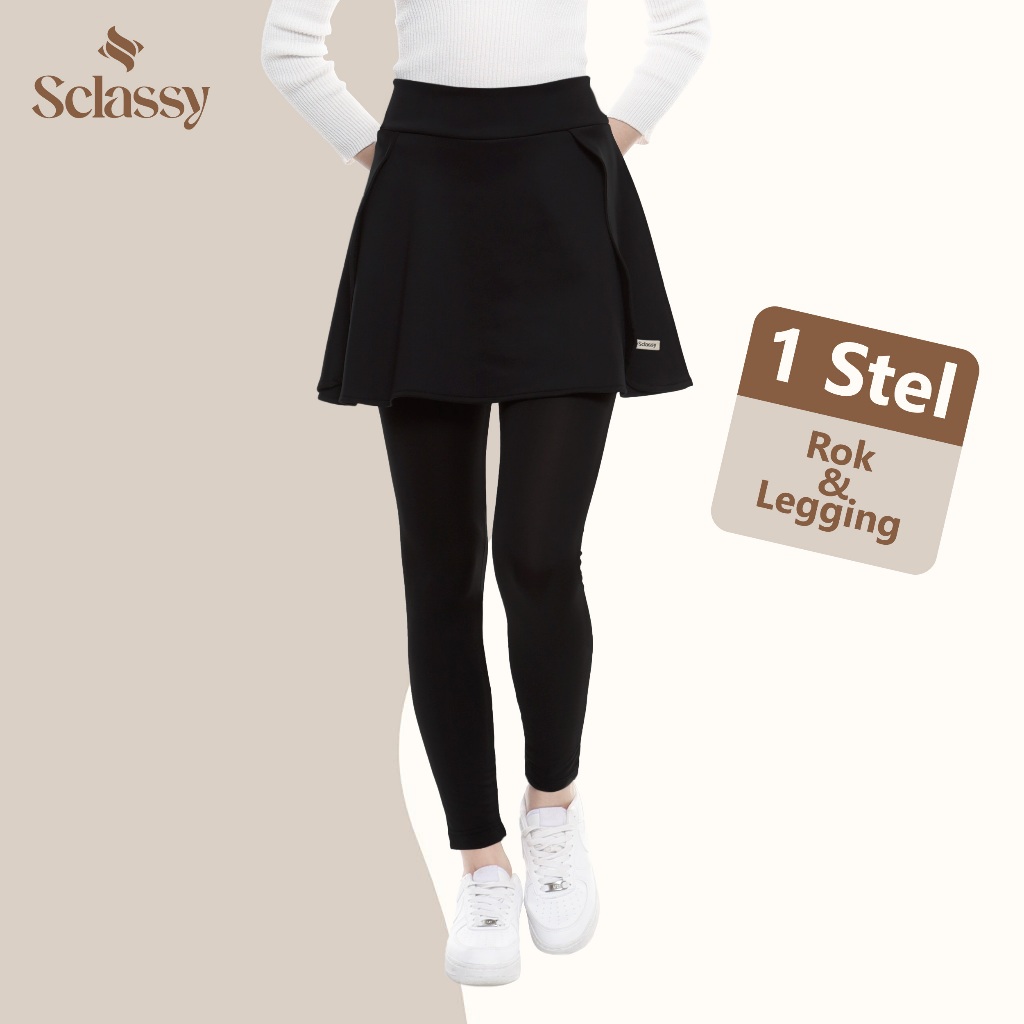 Jual SCLASSY - Rok Legging Sport Olahraga Wanita Jogging Running ...