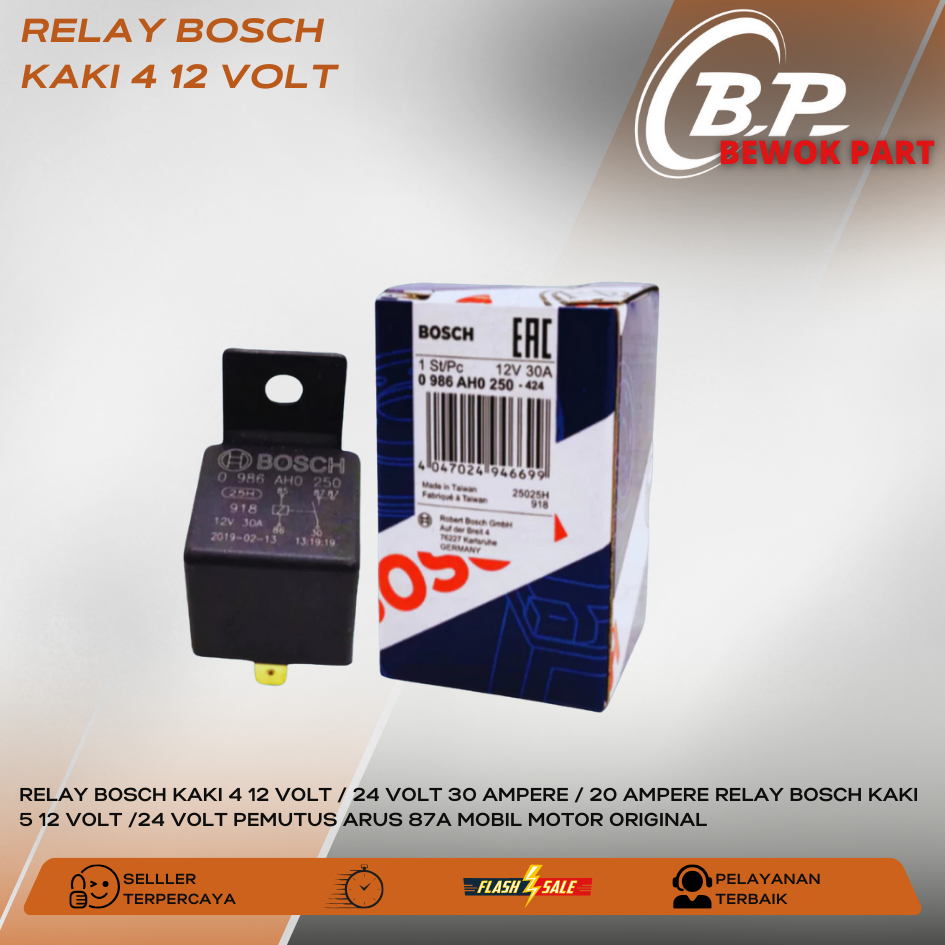 Jual RELAY 4 KAKI KLAKSON PMV 4 KAKI PUTUS-PUTUS Indikator LED 12V 80A ...