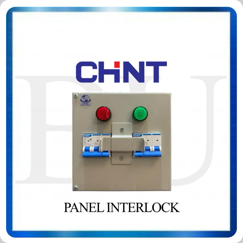 Jual Panel Box / Panel interlock + MCB + Pilot Lamp untuk PLN GENSET 3 ...