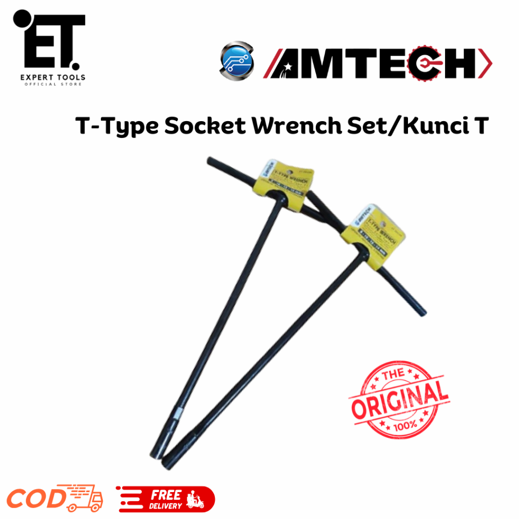 Jual Kunci T 8 10 12 14mm 1 Set AMTECH / T-Type Socket Wrench Set ...