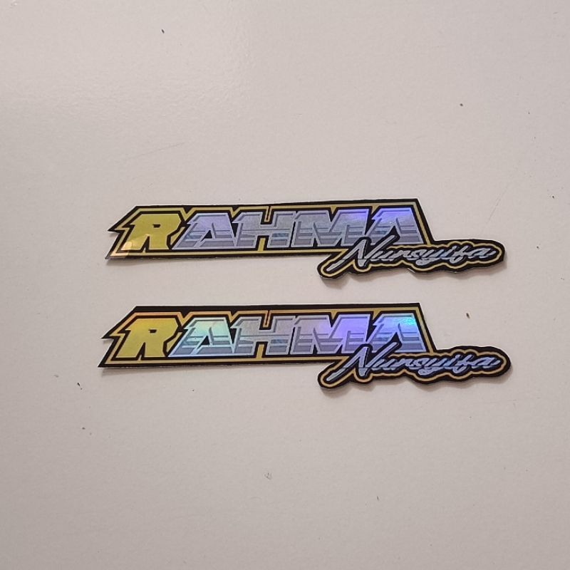 Jual stiker bus basuri rahma nursyifa hologram | Shopee Indonesia