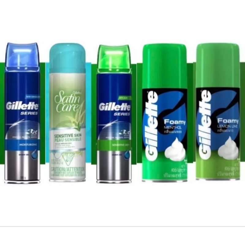 Jual Gillette Shaving Foam Gel atau Krim Busa Cukur Gillette Shaving ...