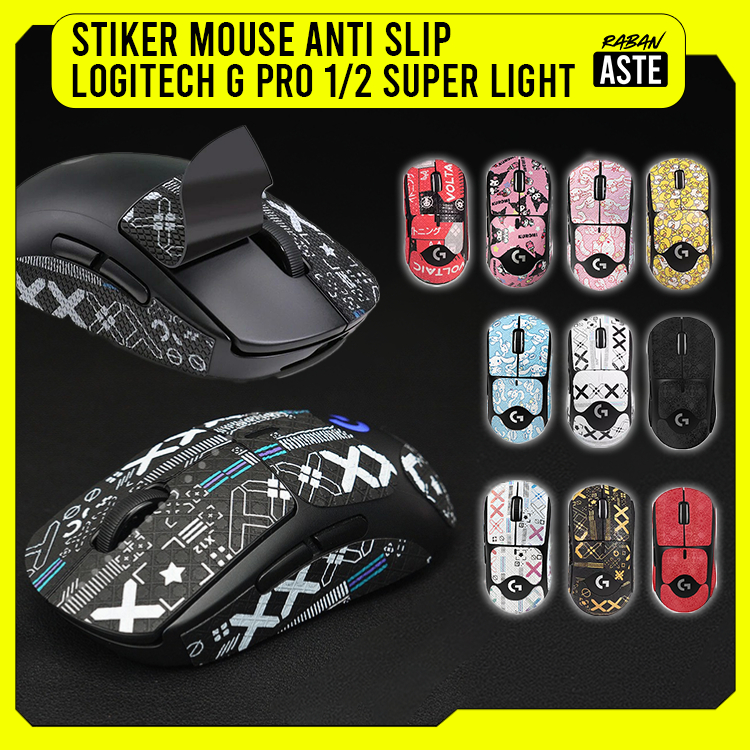 Jual Stiker Mouse Logitech G PRO X Superlight 1 / 2 Gaming Sticker Anti ...