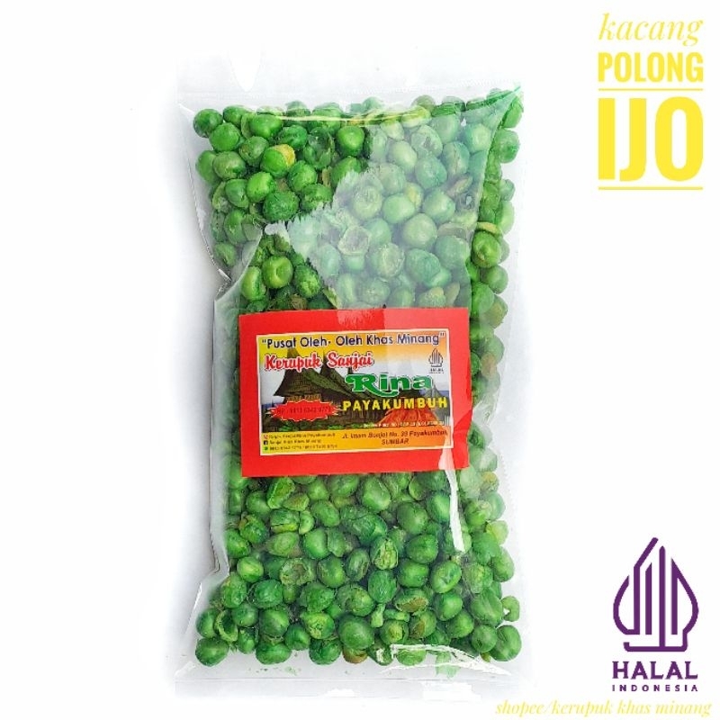 Jual Kacang Polong Bulat Hijau Polos Rasa Asin Renyah dan Gurih ...