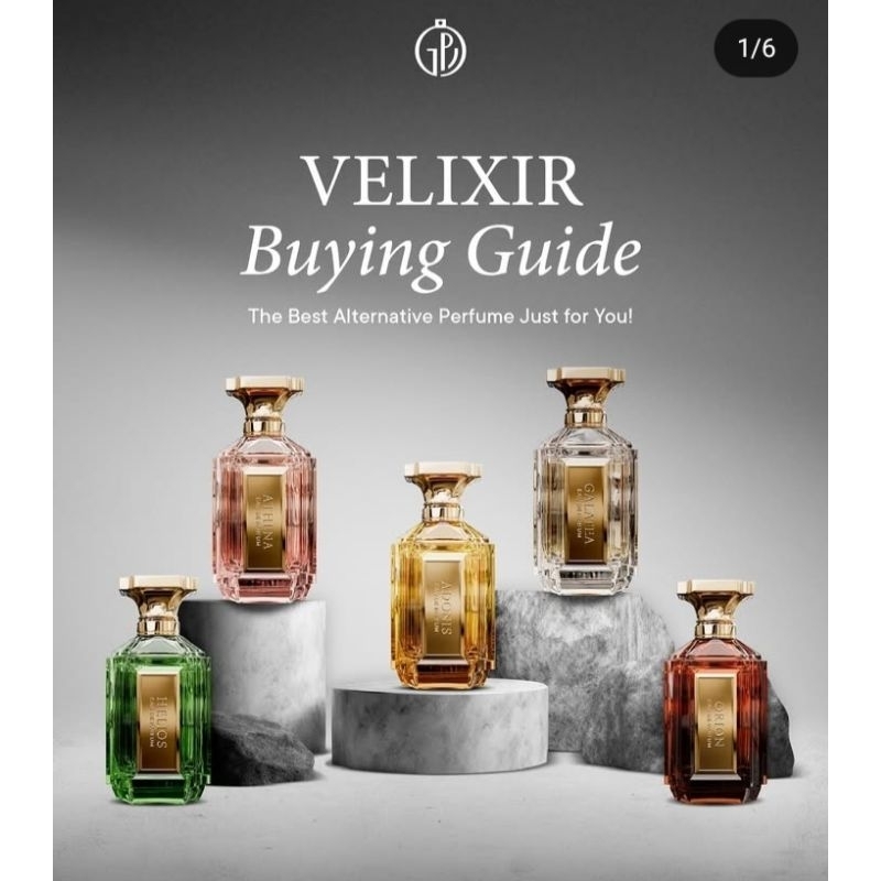 Jual Velixir Parfume All varian (Adonis, Galatea, Orion, Icarus ...