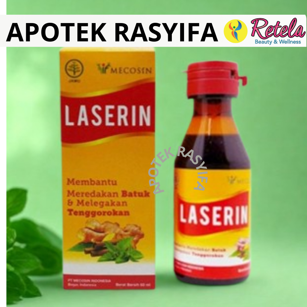 Jual LASERIN SYRUP BOTOL 60 ML | Shopee Indonesia