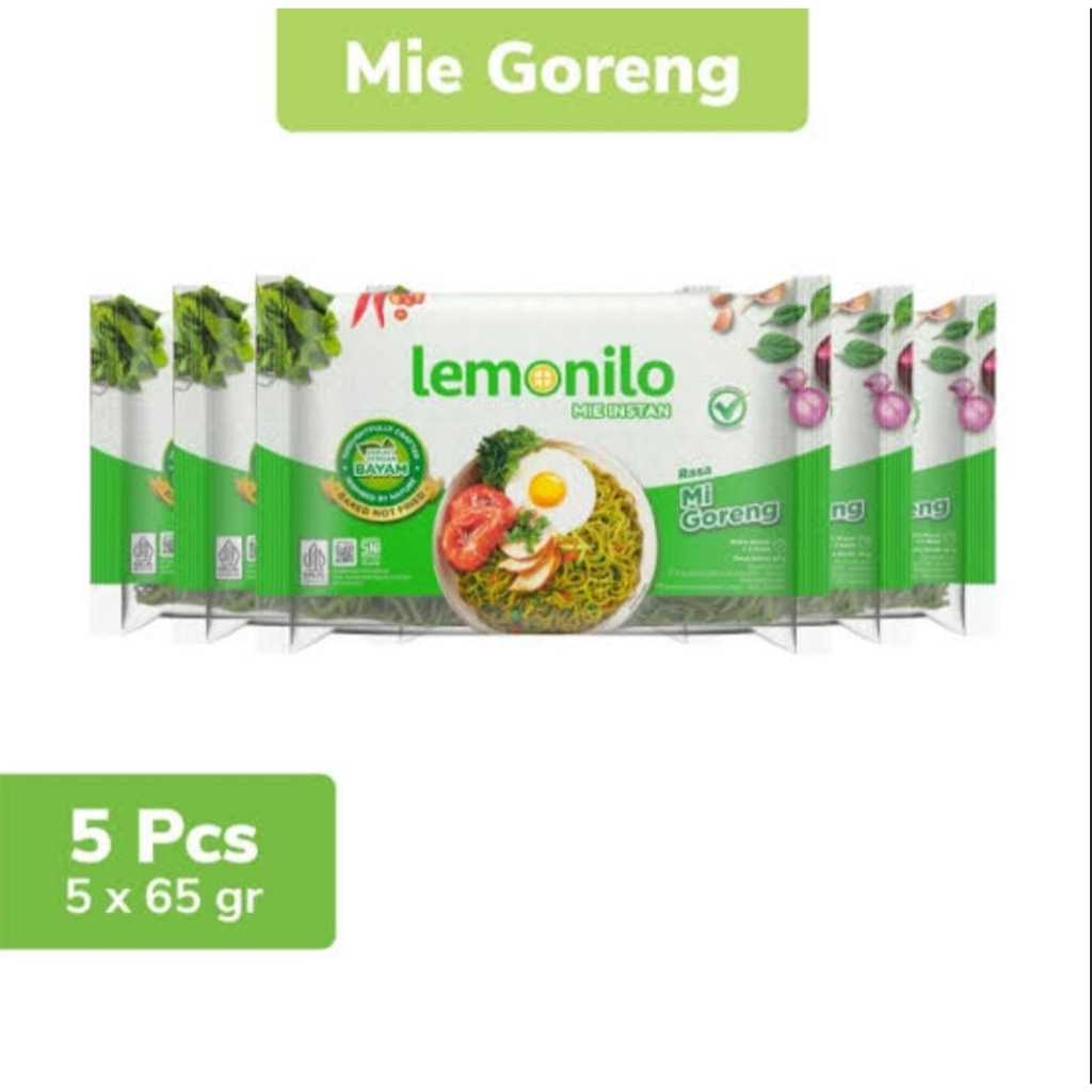 Jual Lemonilo Mie Goreng Bayam 5 Pcs | Shopee Indonesia
