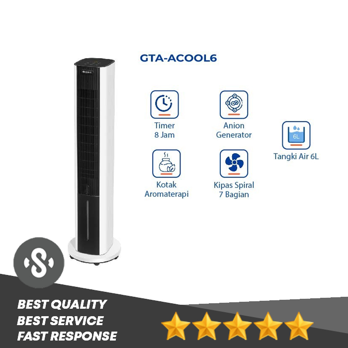 Jual GREE TOWER FAN AIR COOLER GTA-ACOOL6 GTA ACOOL6 PENYEJUK UDARA ...