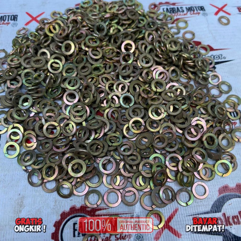 Jual RING PER KUNINGAN UKURAN 10 MM | Shopee Indonesia