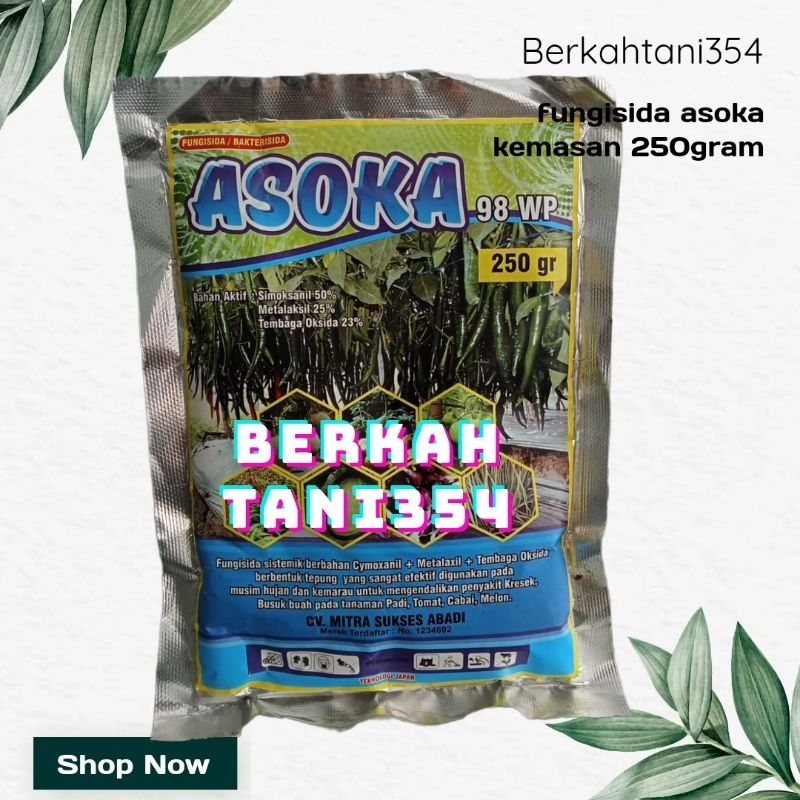 Jual Asoka fungisida asoka azoka kemasan 250gram obat jamur asoka | Shopee Indonesia