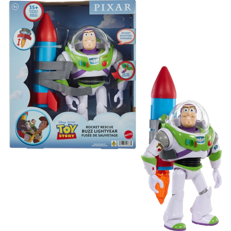 Jual Mattel Disney & Pixar Toy Story Buzz Lightyear 12 Inch Scale ...
