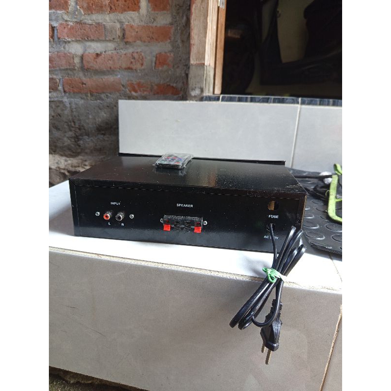 Jual power amplifier 10 Ampere ct 42,subwofer, bluetooth, karaoke harga ...