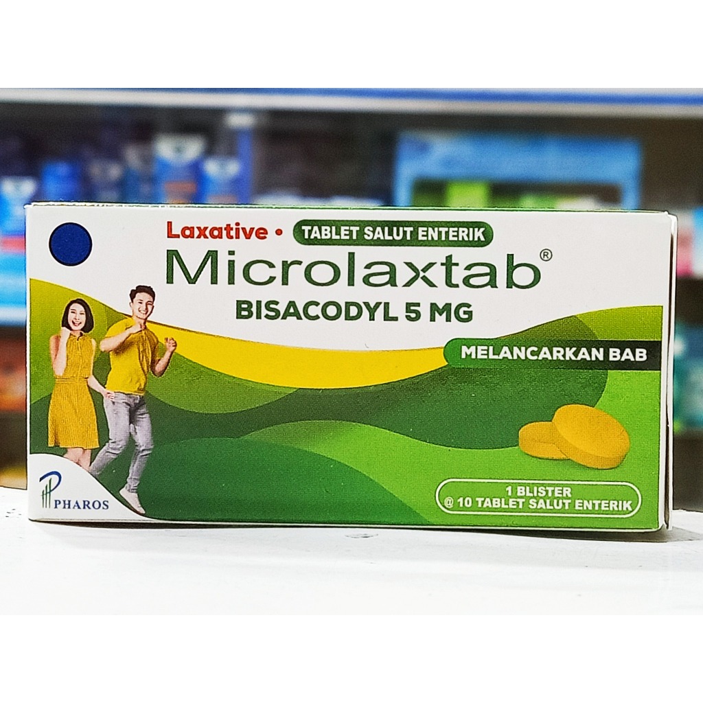 Jual Laxative Microlaxtab Bisacodyl 5MG 𝟏 𝐊𝐎𝐓𝐀𝐊 𝐈𝐒𝐈 𝟏𝟎 𝐓𝐀𝐁𝐋𝐄𝐓 ...