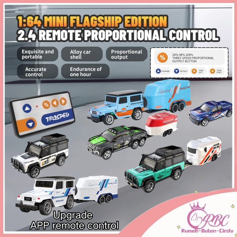 Jual [Penjual Lokal] Upgrade Anak-anak Mobil RC Paduan Mini 2.4G 5 ...