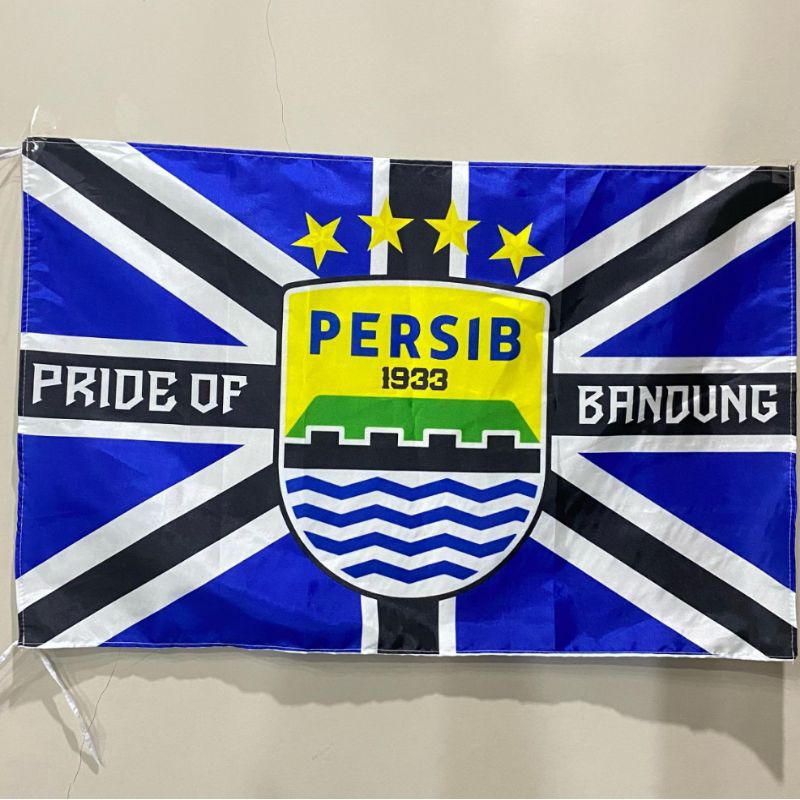 Jual bendera pride of Persib bandung 50 X 80 kualitas nomor satu ...