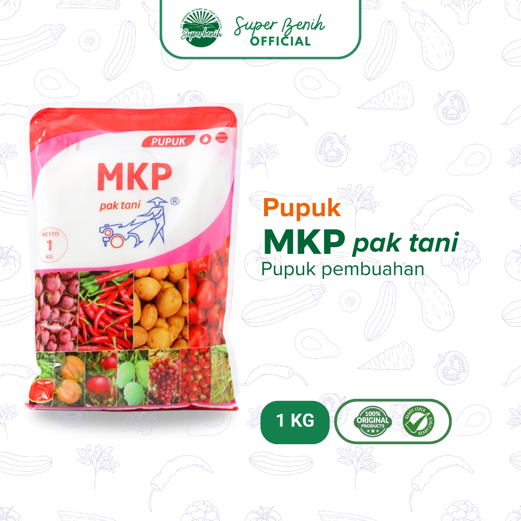 Jual 1 KG - Pupuk MKP Pak Tani, perangsang bunga dan buah semua jenis ...