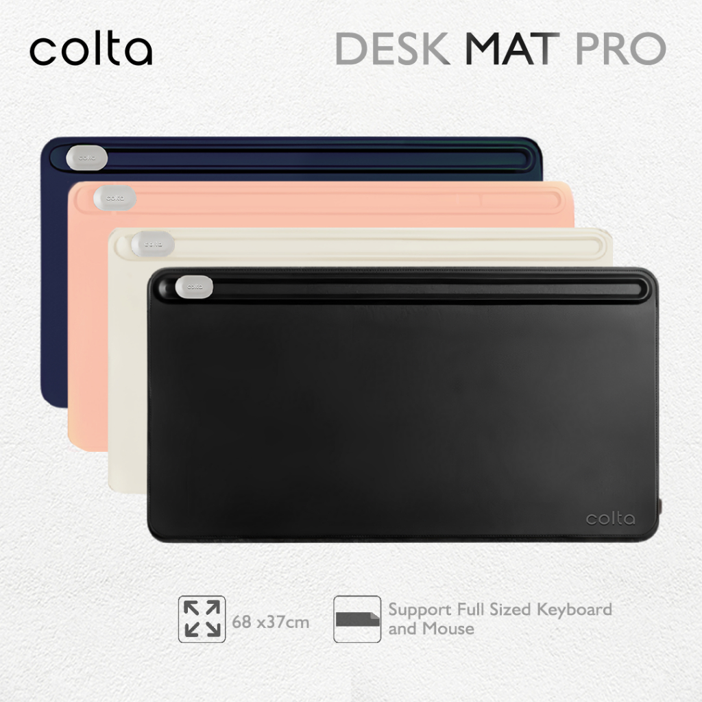 Jual Colta Desk Mat Pro Mouse Pad Kerja Mouse Pad Gaming Kulit Leather ...