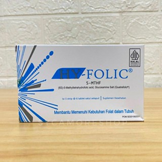 Jual Hy-Folic Sulemen Asam Folat Ibu Hamil Quatrefolic Hyfolic per box ...