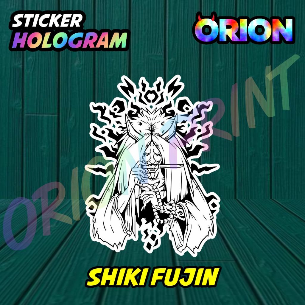 Jual Stiker Hologram Shiki Fujin Shinigami naruto Minato Uzumaki ...