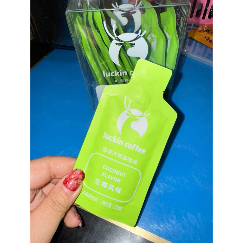 Jual Luckin Coffee Cold Brew Sachet 25ml - Coconut Flavour (Per Pcs ...