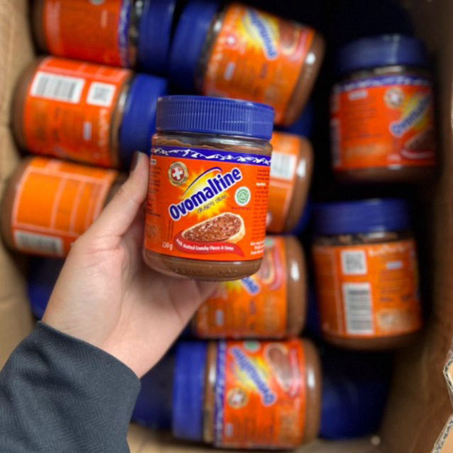 Jual OVOMALTINE CRUNCHY CREAM 230g EXP 2026 | Shopee Indonesia