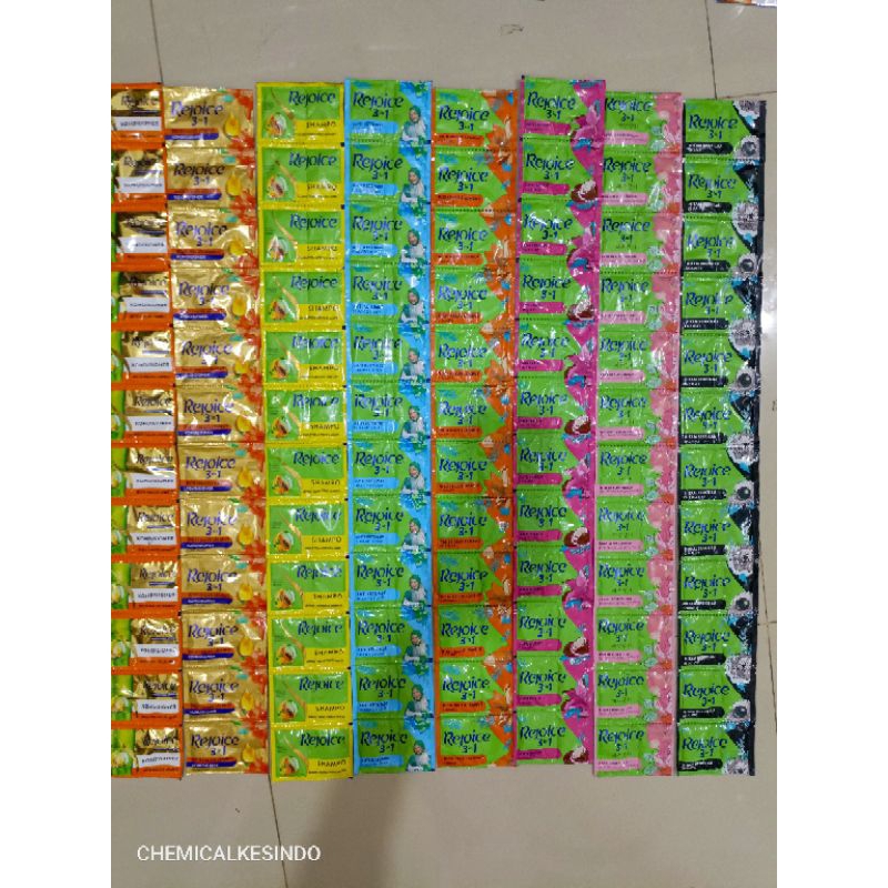 Jual sampo rejoice 1 renceng isi 24sachet | Shopee Indonesia