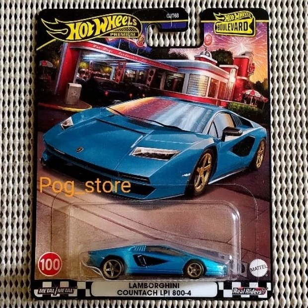 Jual Hot Wheels Premium Lamborghini Countach LPI 800-4 - Tosca ...