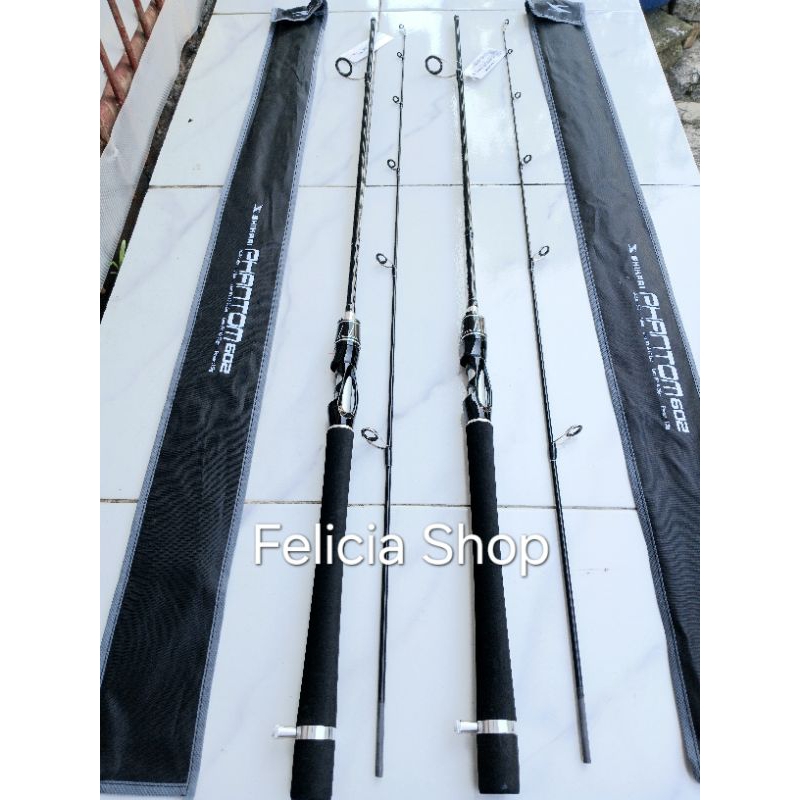 Jual Fishing Rod Joran Stick Katrol Pancing Shikari Phantom Solid ...