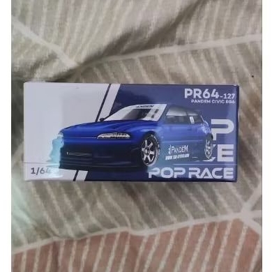 Jual Pop Race Pandem Civic EG Blue Segel Box | Shopee Indonesia