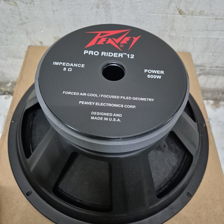 Jual SPEAKER KOMPONEN PEAVEY PRO RIDER 12 INCH 600 WATT | Shopee Indonesia