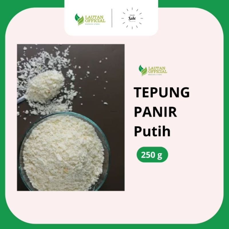Jual Tepung Roti Putih 250 Gram / Tepung Panir Putih 250 Gram | Shopee ...