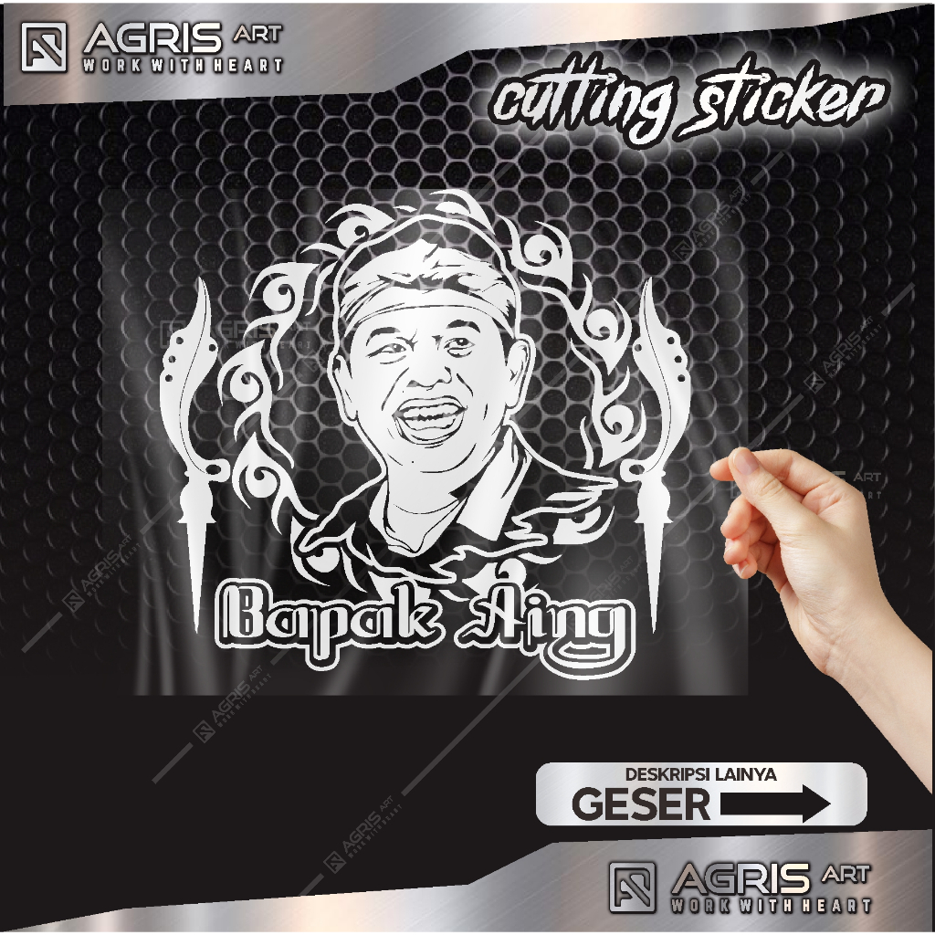 Jual stiker cutting sticker KDM kang dedi mulyadi bapak aing bukan ...
