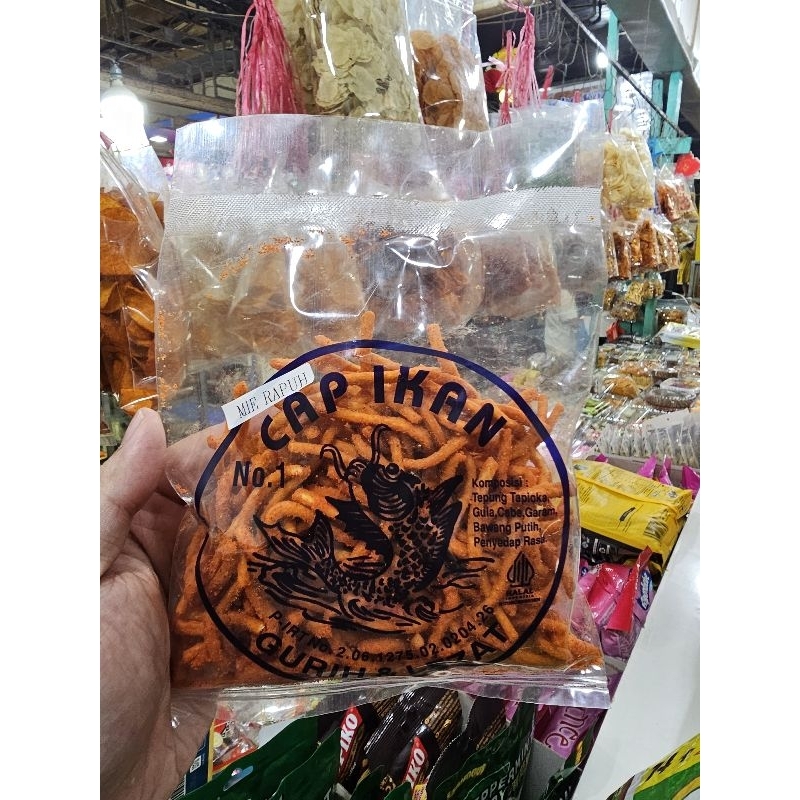 Jual Mie Lidi Cap Ikan (Mie Rapuh) 100gram | Shopee Indonesia