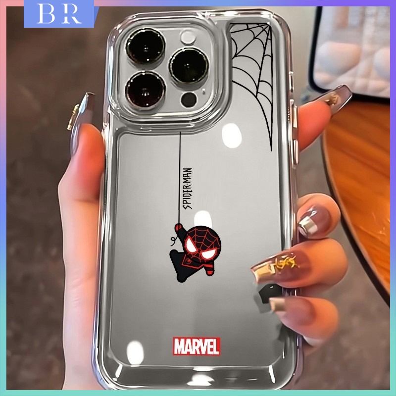 Jual Lucu Couple SpiderMan motif Case iPhone 13 15 11 12 14 Pro Max XR ...
