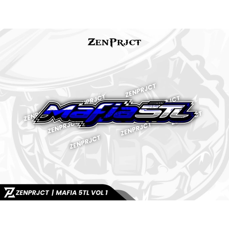 Jual Sticker Mafia 5TL Vinyl Glossy | Shopee Indonesia