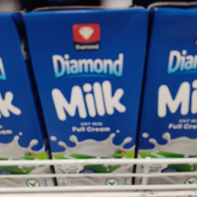 Jual Diamond milk susu UHT full cream segar 1 liter | Shopee Indonesia