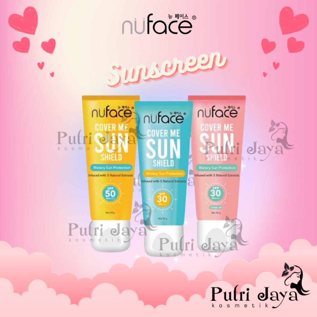 Jual NUFACE Cover Me Sun Shield SPF 30 50 PA++++ Sunscreen | VCI ...
