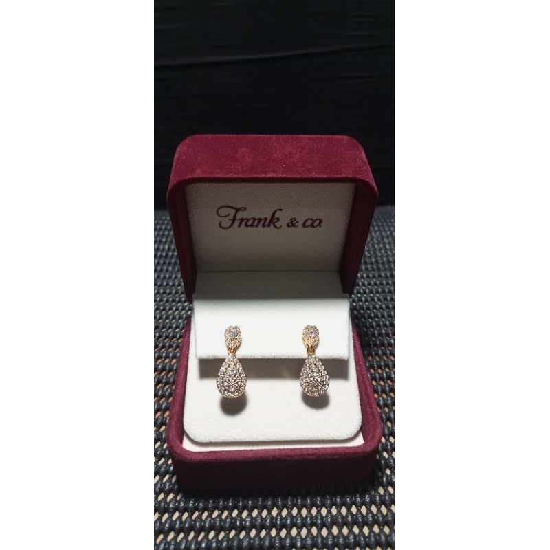 Jual BOX ANTING/KALUNG/LIONTIN SIZE MEDIUM ORIGINAL FRANK & CO COCOK ...