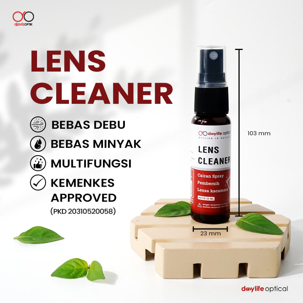 Jual DJAVA OPTIK - Cleaner Spray - Pembersih Lensa Kacamata Multi ...
