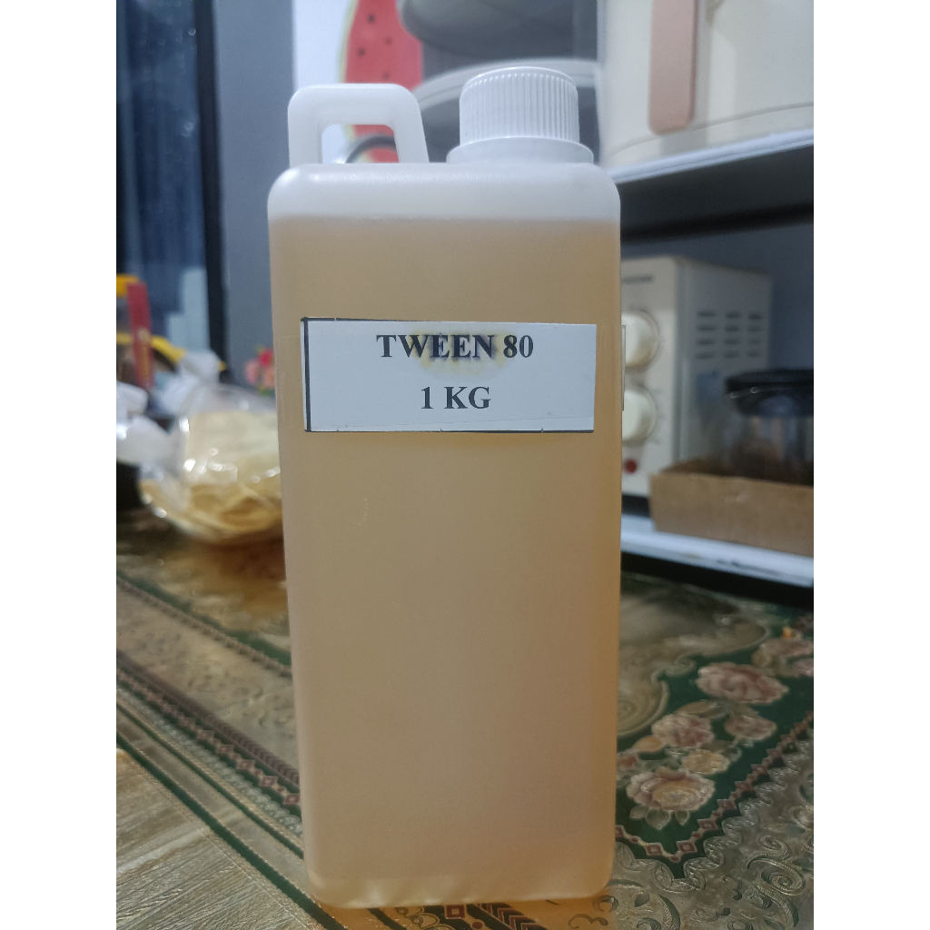 Jual Polysorbate 80 / Tween 80 / Polysorbate / Tween 1 KG | Shopee ...