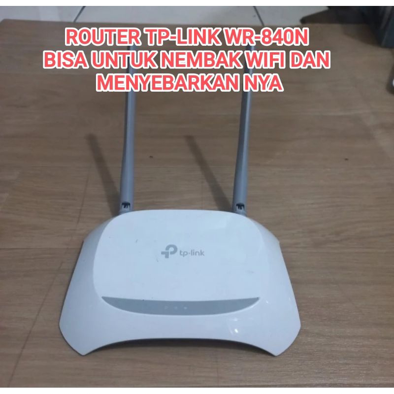Jual Router TP-LINK WR-840N Copotan Bisa untuk nembak wifi dan ...