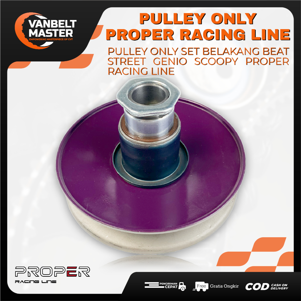 Jual Proper Pulley Pully Puli Belakang Only Genio Beat Deluxe Scoopy ...