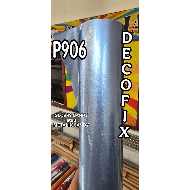 Jual Sticker GLOSSY CANDY atau Metalik candy merk DECOFIX iklan ini per ...