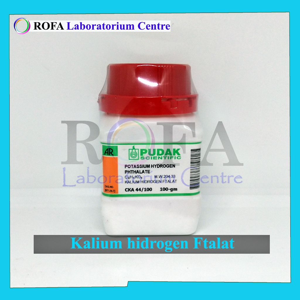Jual Kalium Hidrogen Ftalat / Potassium Hydrogen Phthalate / C8H5KO4 ...