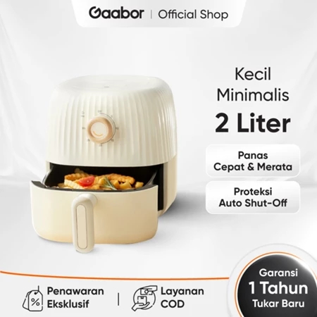 Jual Gaabor gabor MINI Air Fryer Kecil 600W Low Watt Mesin Penggorengan ...