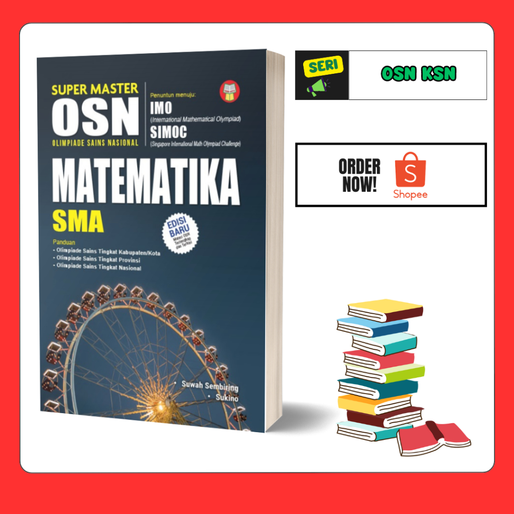 Jual Buku Super Master Olimpiade Sains OSN Matematika SMA Penerbit Yrama Widya | Shopee Indonesia
