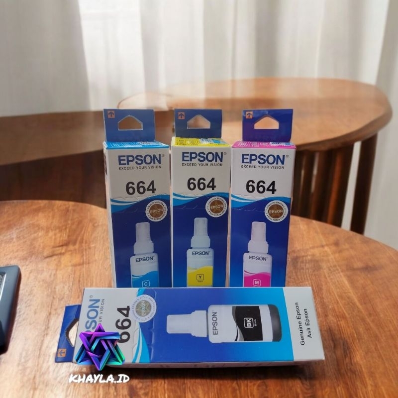 Jual Tinta Epson 664 For Printer L100 L110 L111 L120 L130 L132 | Shopee Indonesia