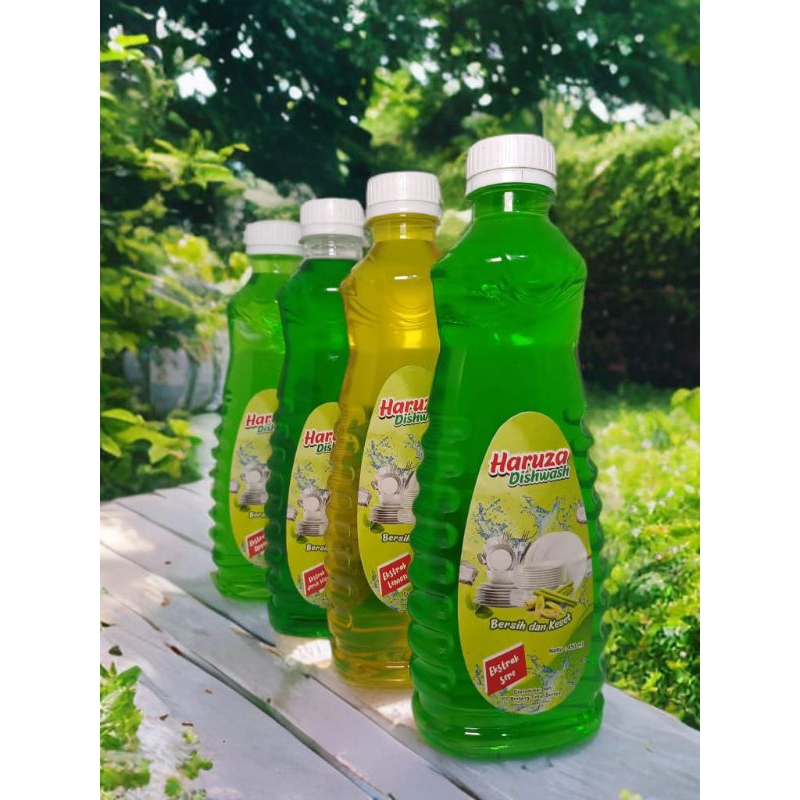 Jual HARUZA sabun cuci piring kemasan 450ml | Shopee Indonesia