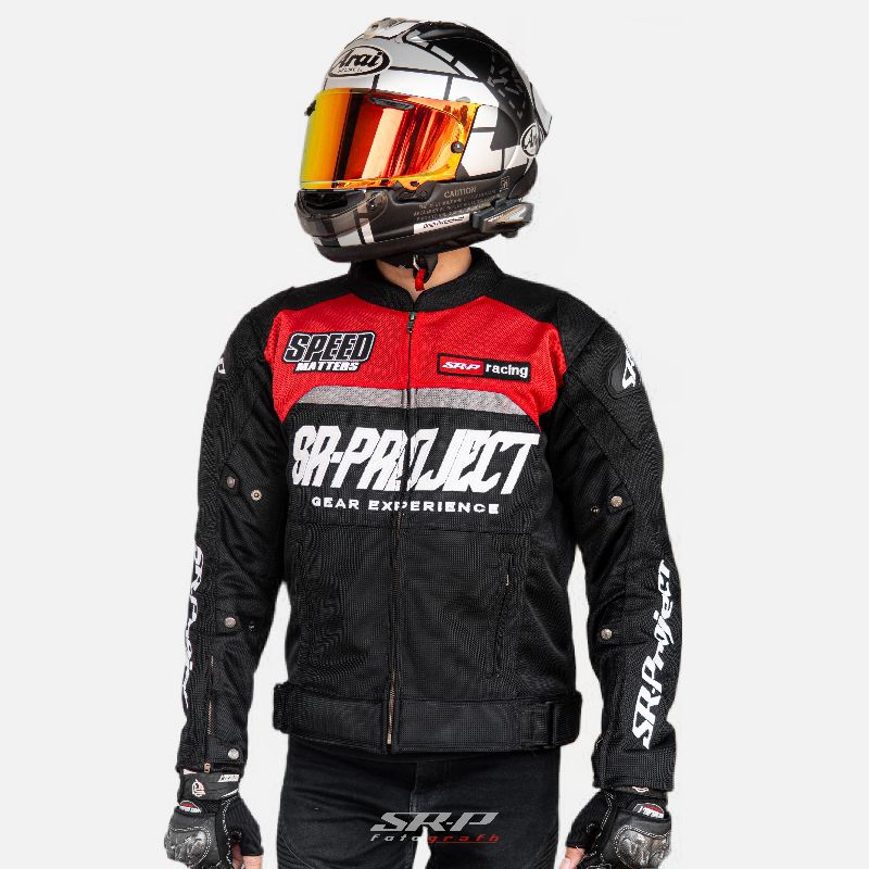 Jual JAKET MESH SR-PROJECT RIDERA RED | Shopee Indonesia